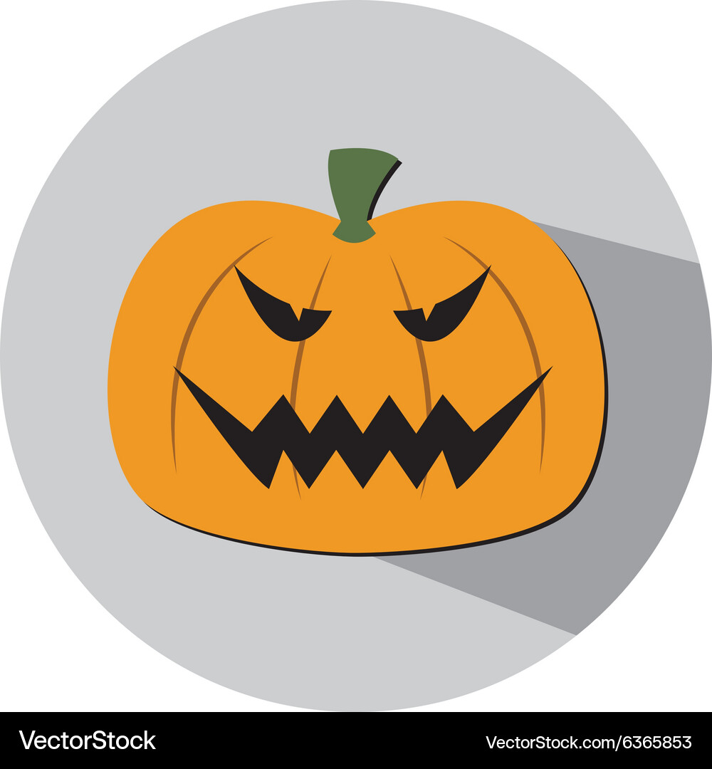 Isolated halloween icon on a white background Vector Image