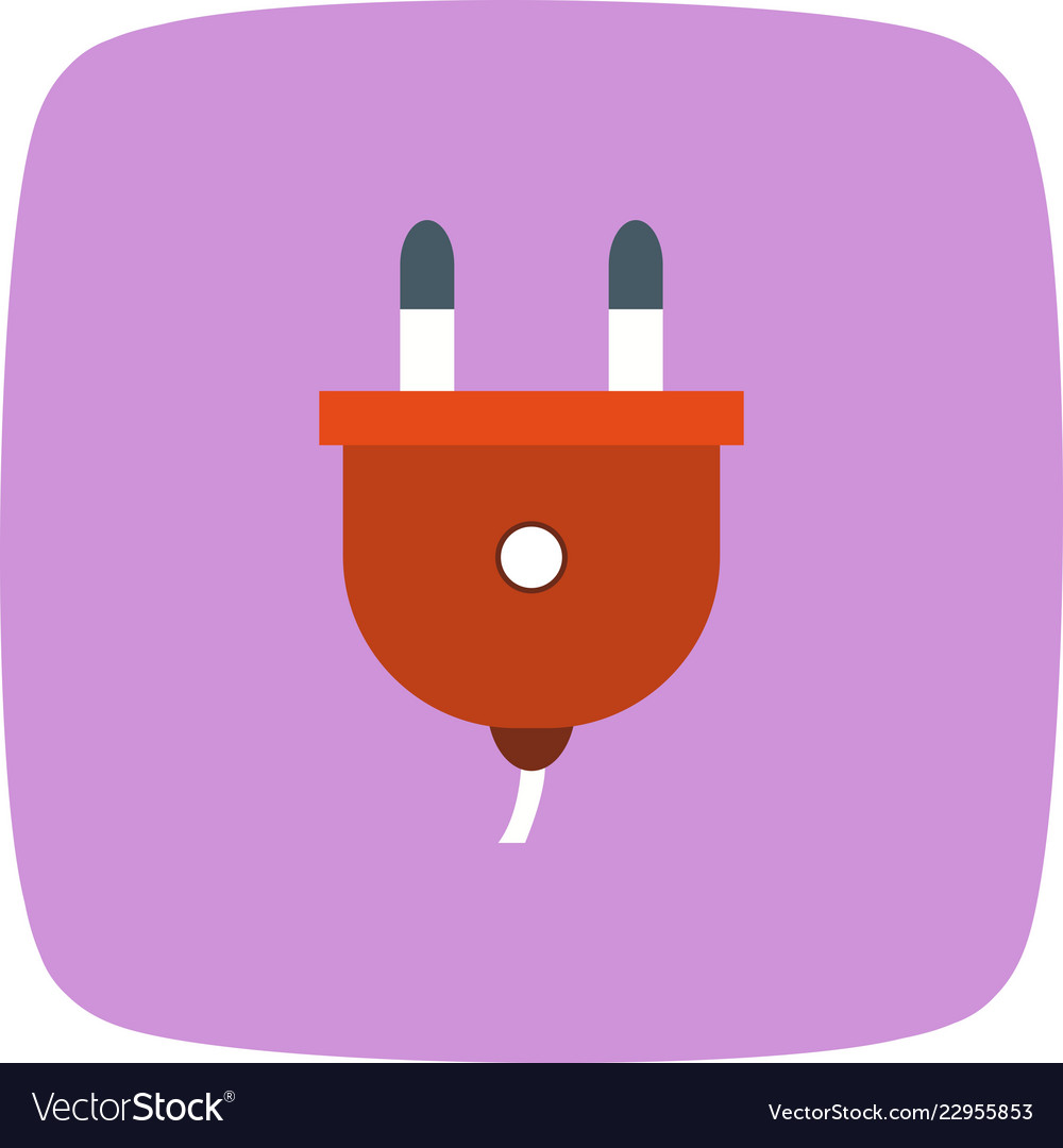 Plug icon Royalty Free Vector Image - VectorStock