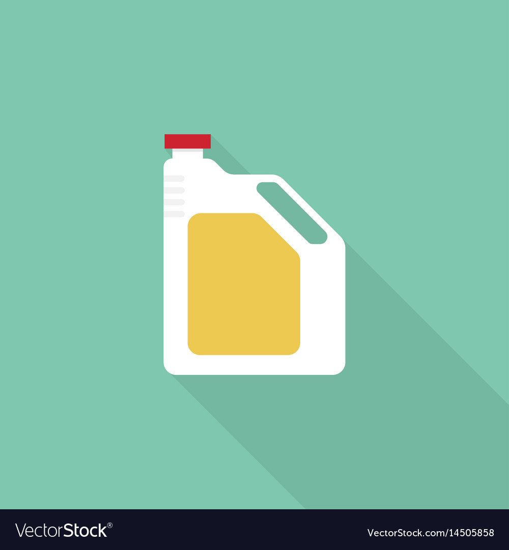 Canister under the petrol Royalty Free Vector Image Canister under the petrol Royalty Free Vector Image