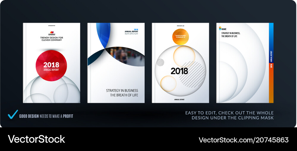 Brochure design paper-cut template colourful Vector Image