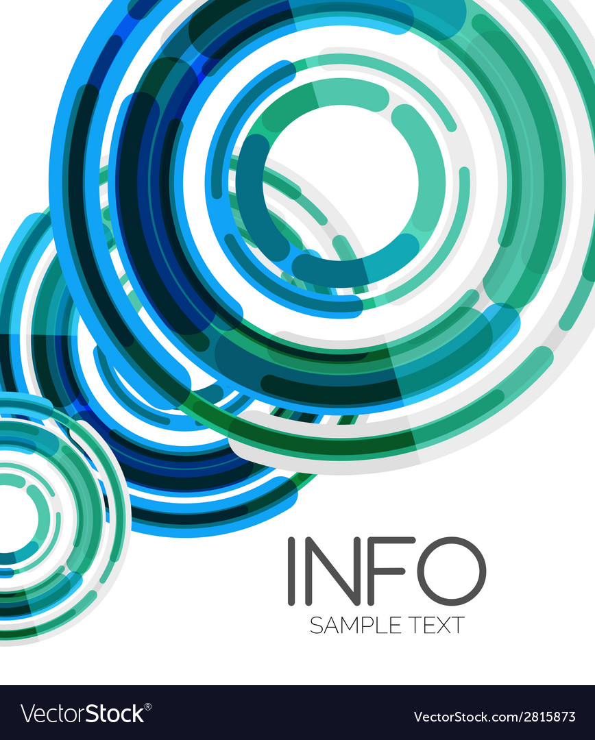 Futuristic design elements hi-tech layout Vector Image