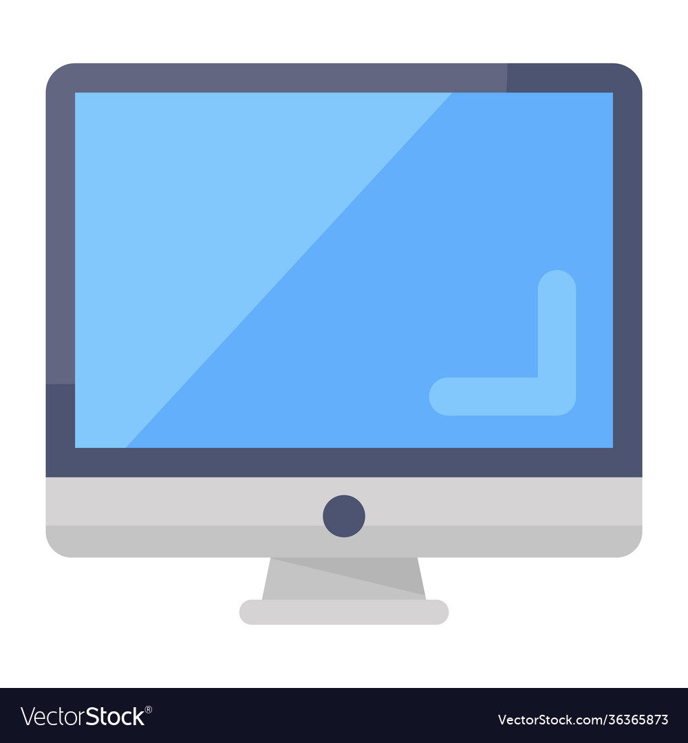 Monitor Royalty Free Vector Image - VectorStock