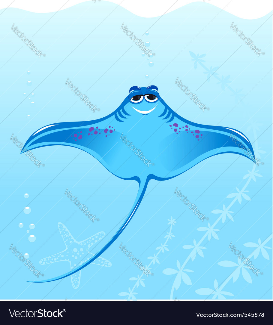Stingray Royalty Free Vector Image - VectorStock
