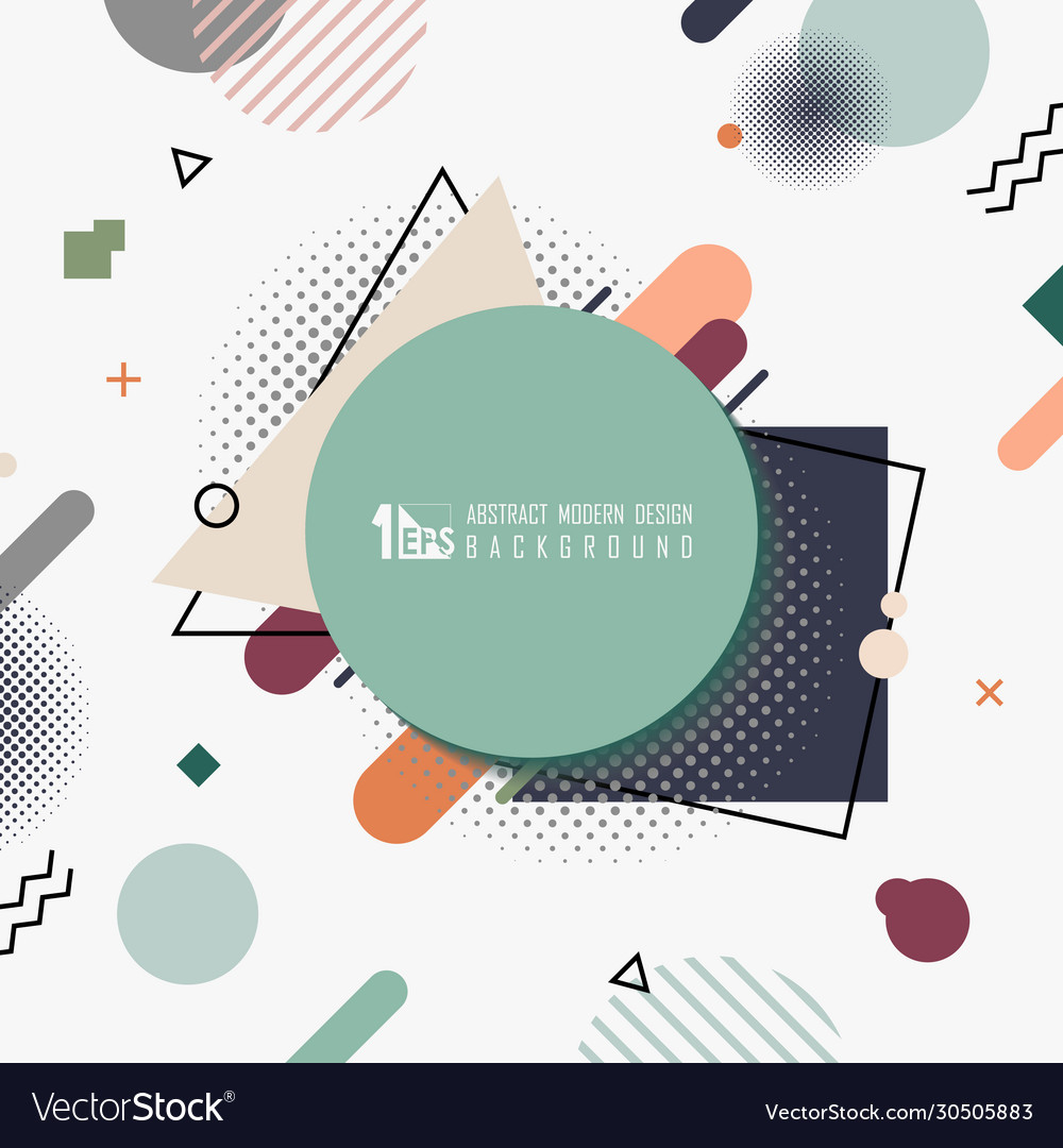 Abstract geometric cover pattern design Royalty Free Vector