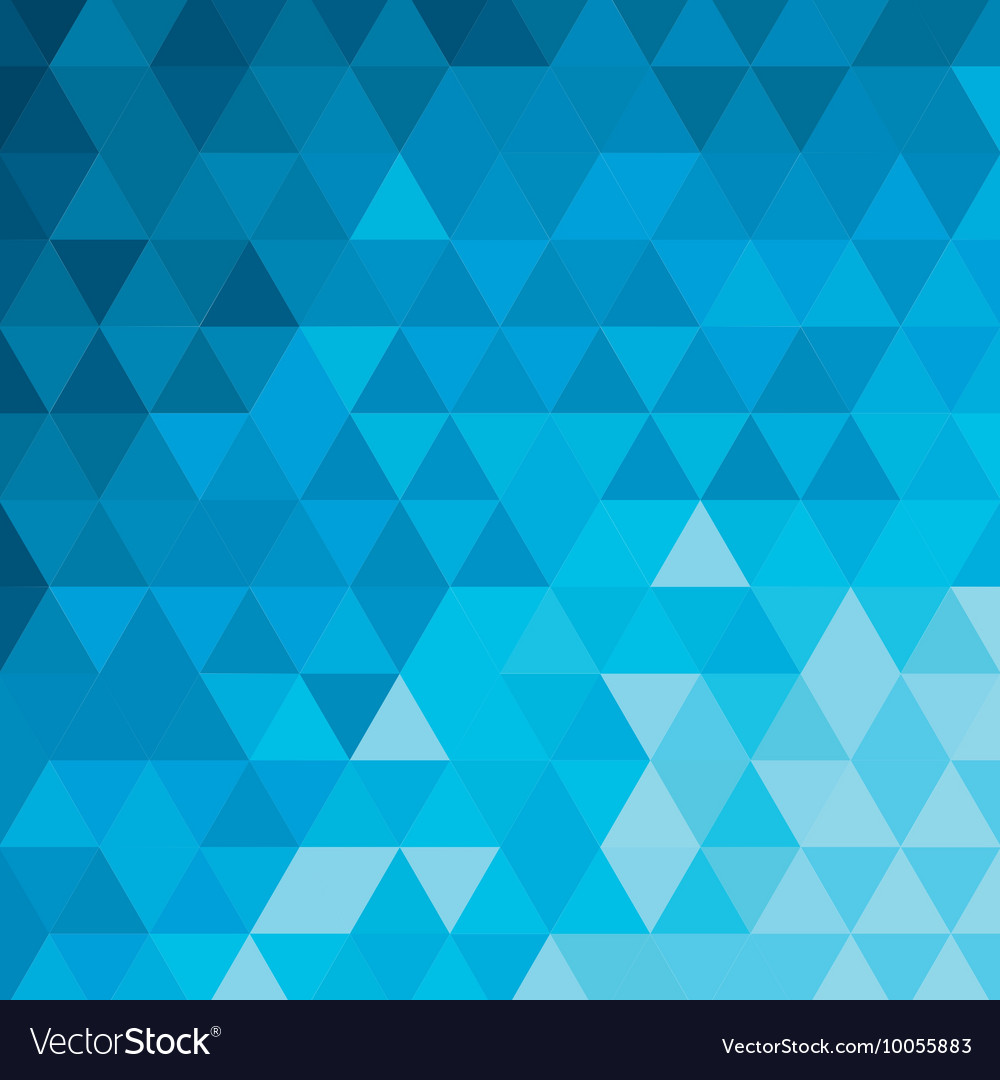 Blue Geometric Pattern - Abstract Shape Royalty Free Vector
