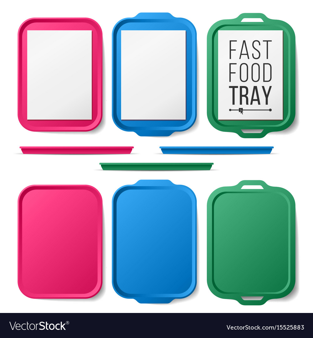 Empty Food Tray Clipart