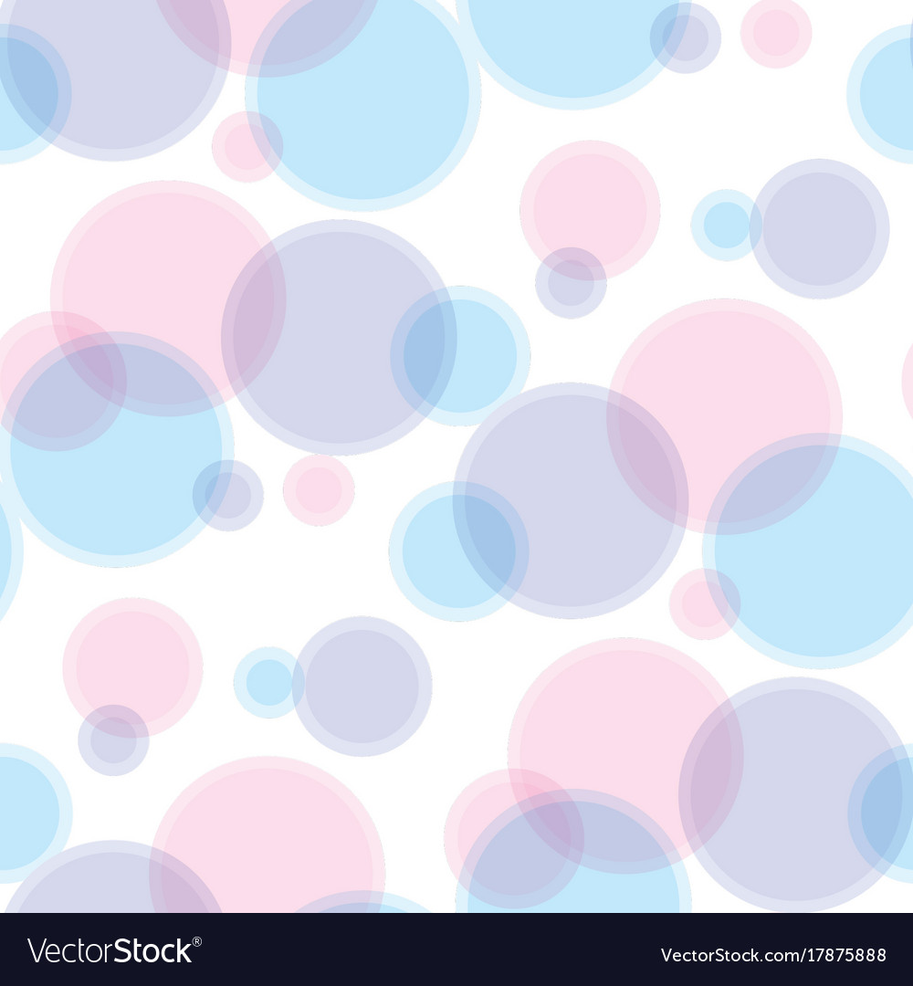 Pastel pale color abstract bubble Royalty Free Vector Image