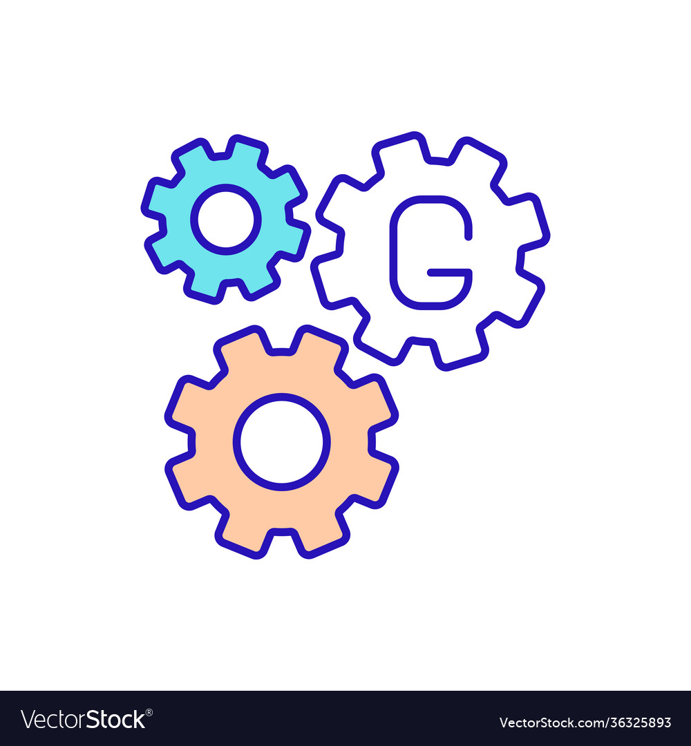 Grammar improvement rgb color icon Royalty Free Vector Image Grammar improvement rgb color icon Royalty Free Vector Image
