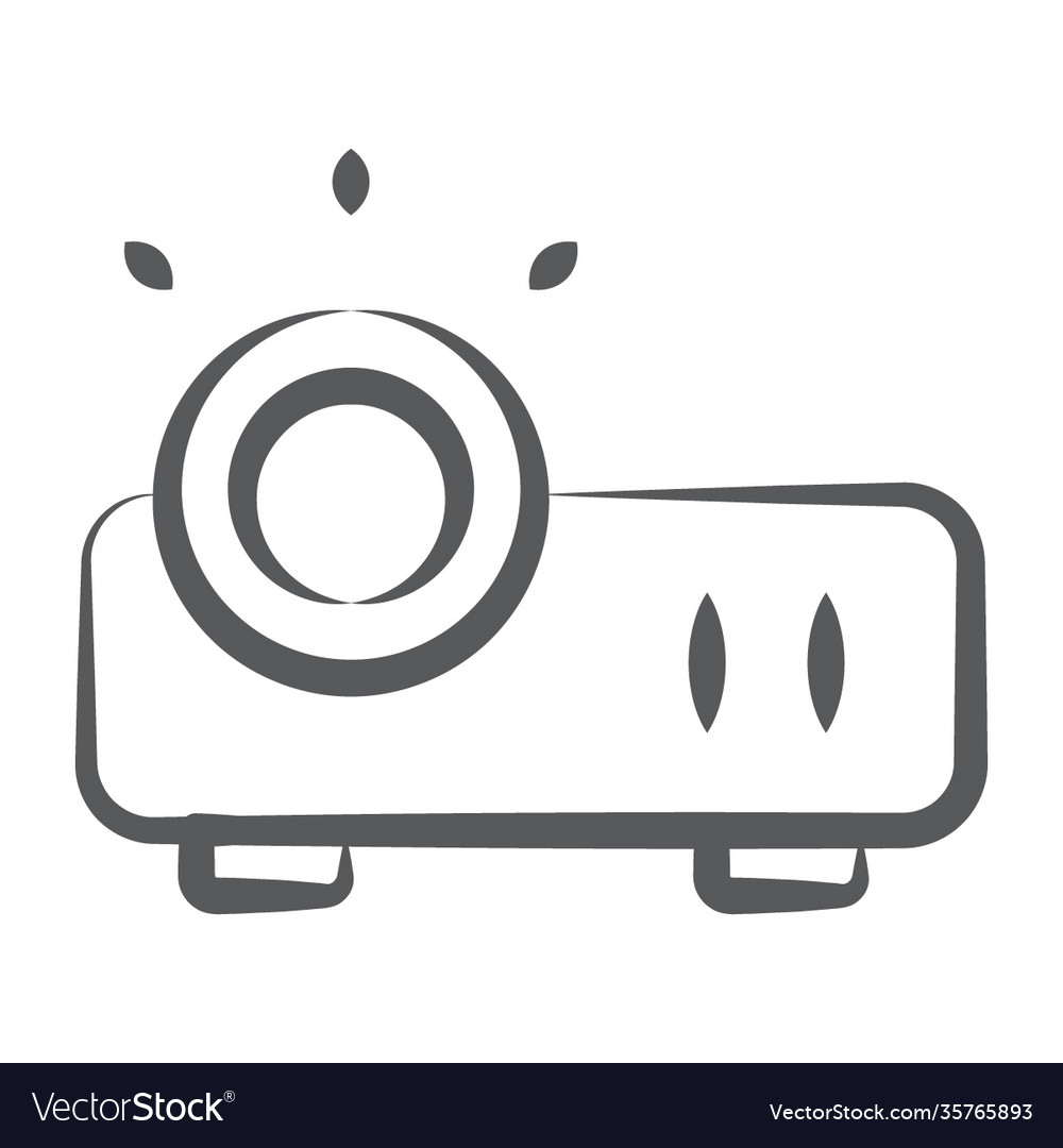 Projector Royalty Free Vector Image - VectorStock