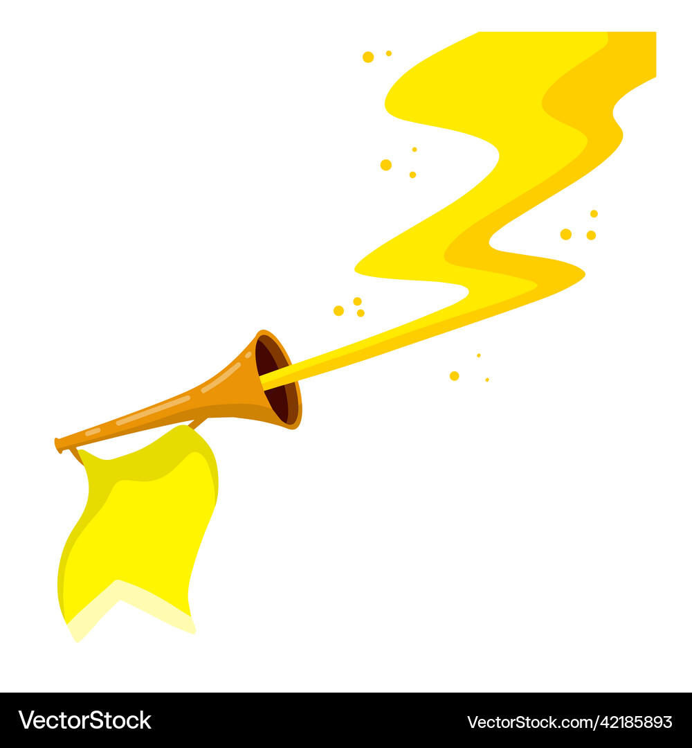 Trumpet musical instrument Royalty Free Vector Image
