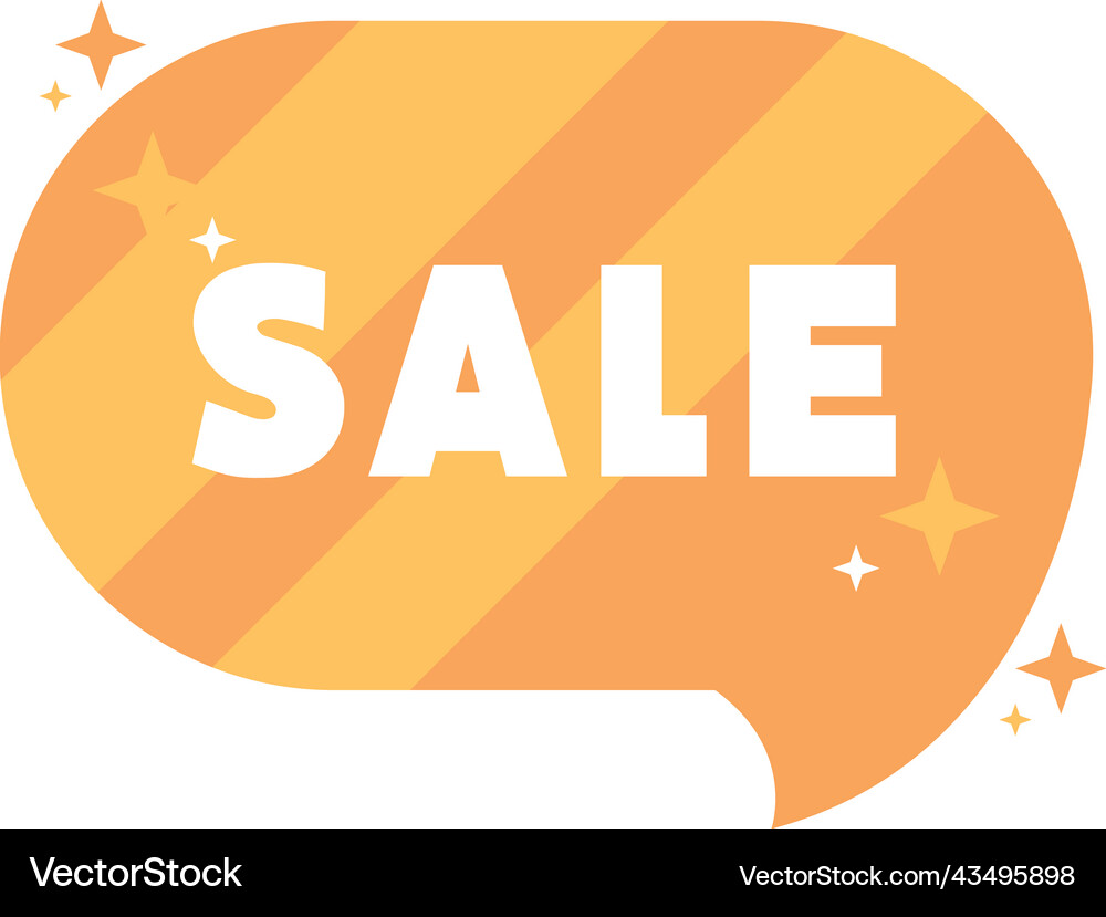 Sale badge icon Royalty Free Vector Image - VectorStock