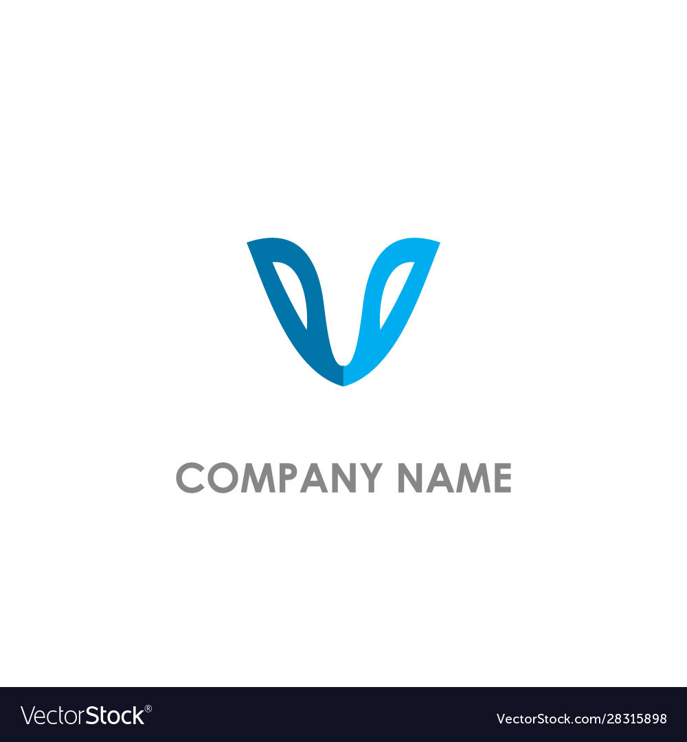V initial logo Royalty Free Vector Image - VectorStock
