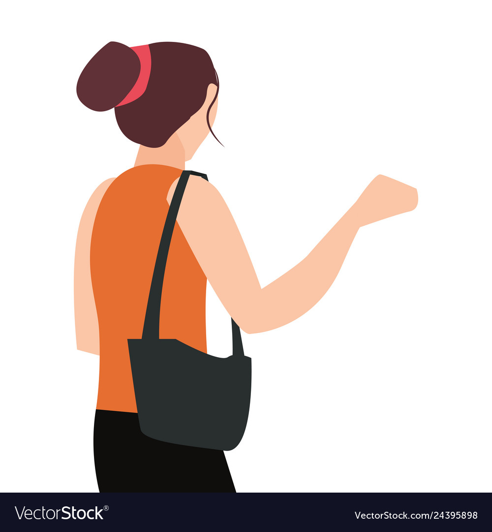 Woman avatar character Royalty Free Vector Image