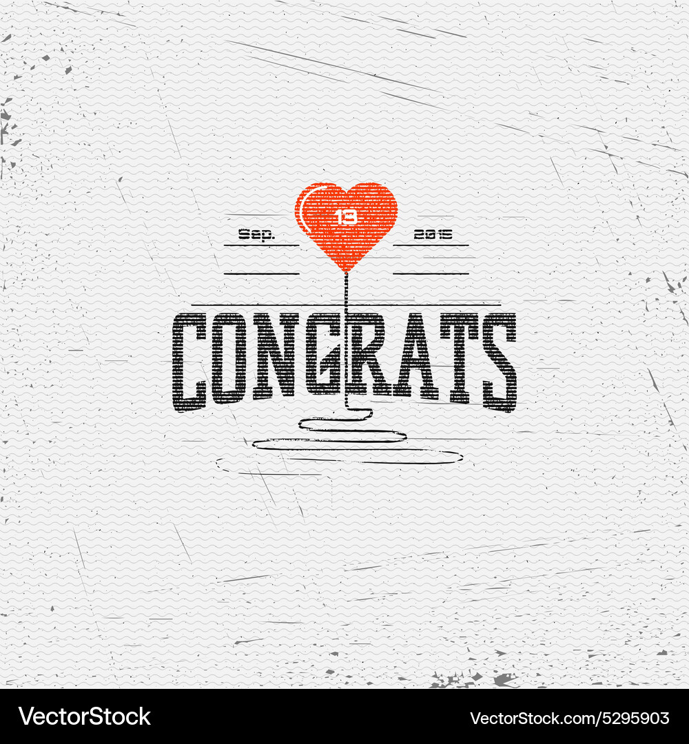 Congratulation badges cards and labels for any use