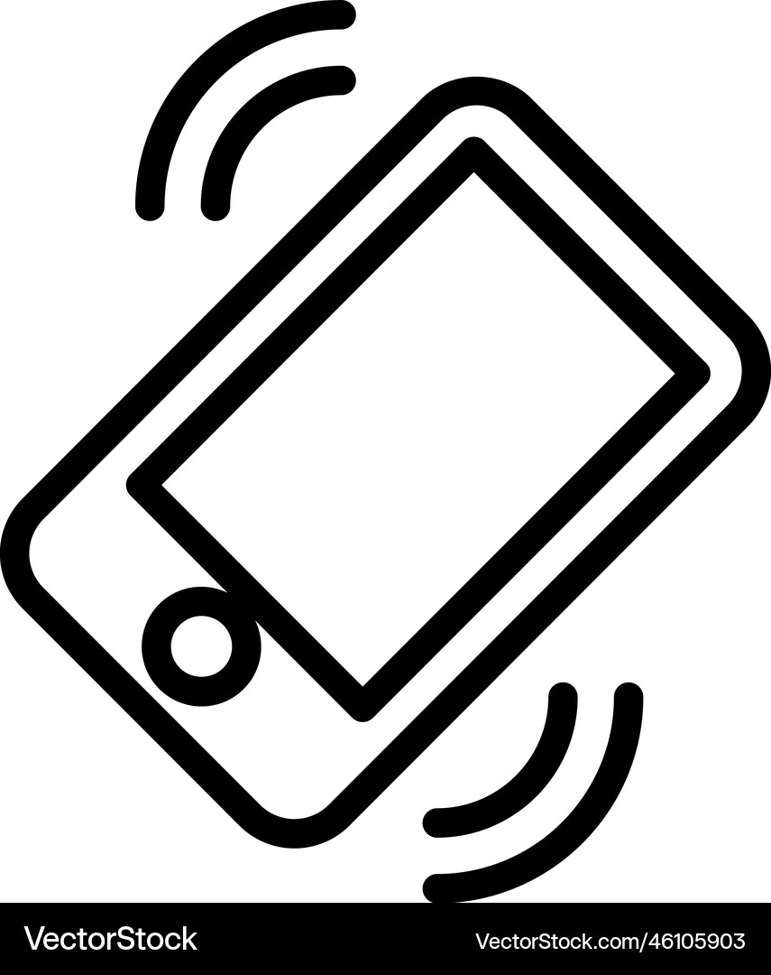 Incoming call icon Royalty Free Vector Image - VectorStock