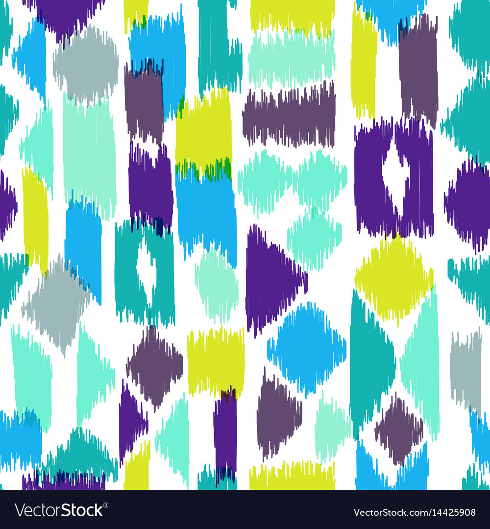 Colorful textile pattern Royalty Free Vector Image