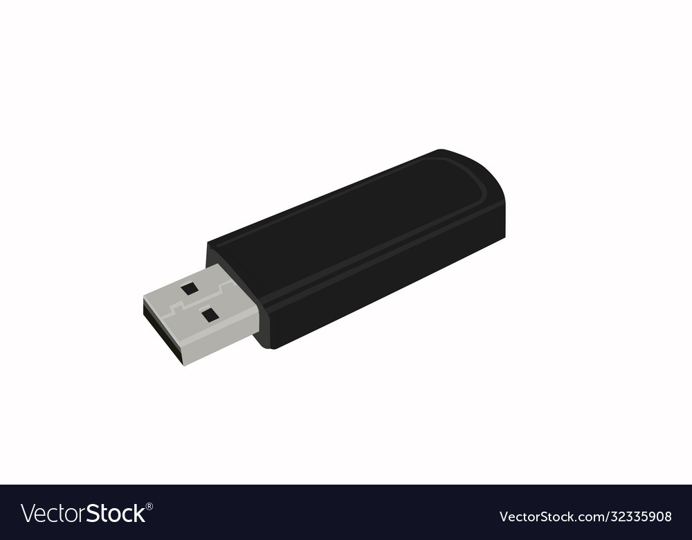 Usb device Royalty Free Vector Image - VectorStock