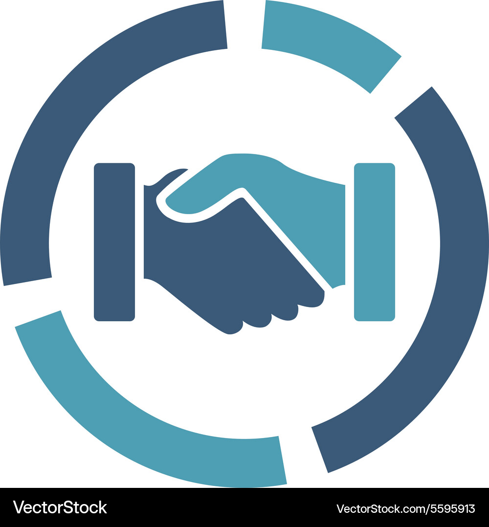 Acquisition diagram icon from Business Bicolor Set