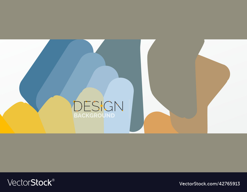 Background creative geometric shapes composition Vector Image