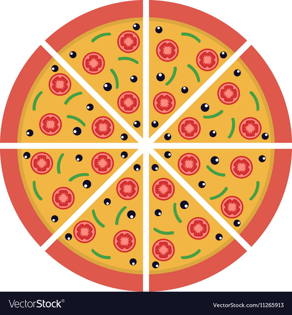 Pizza Royalty Free Vector Image - VectorStock