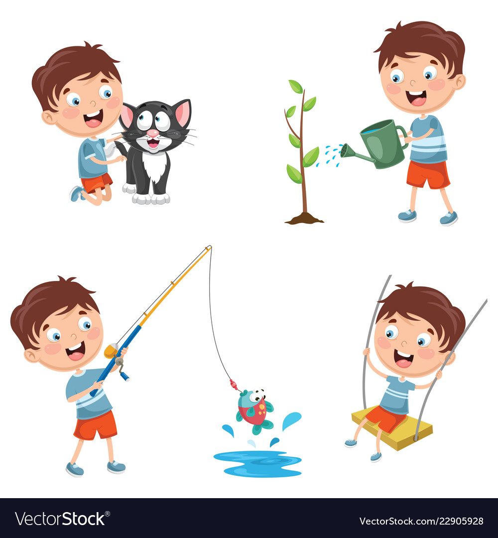 Kid Royalty Free Vector Image - VectorStock