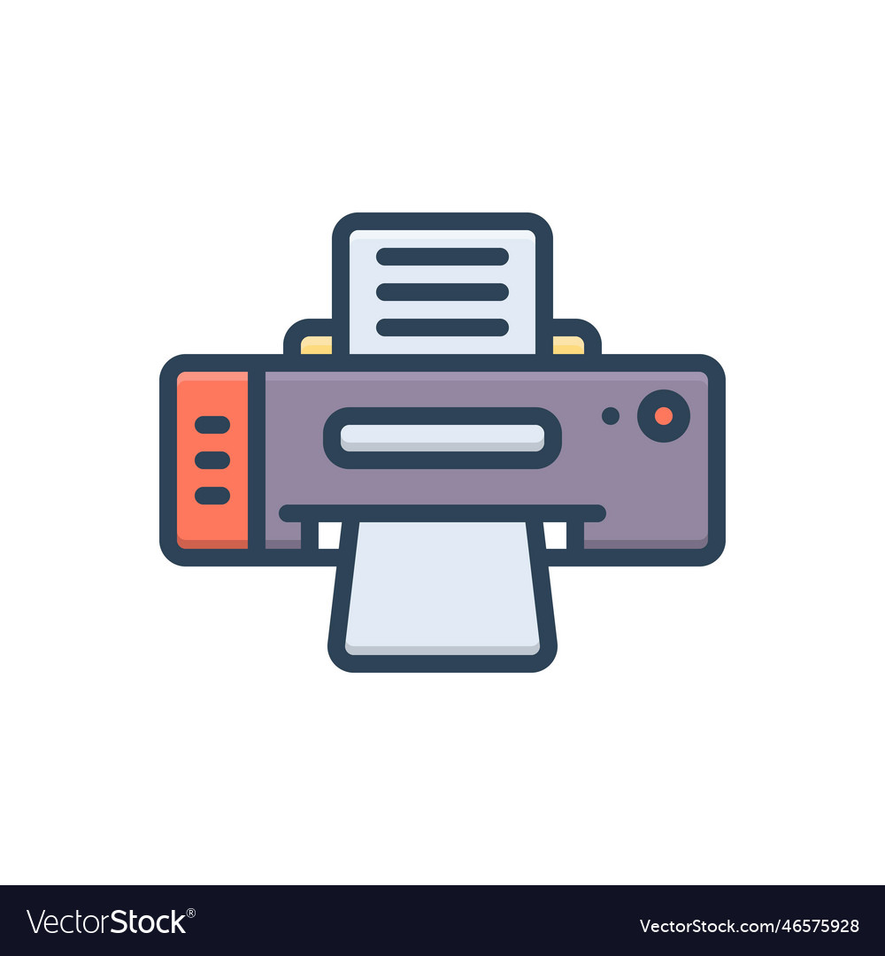 Printer Royalty Free Vector Image - VectorStock
