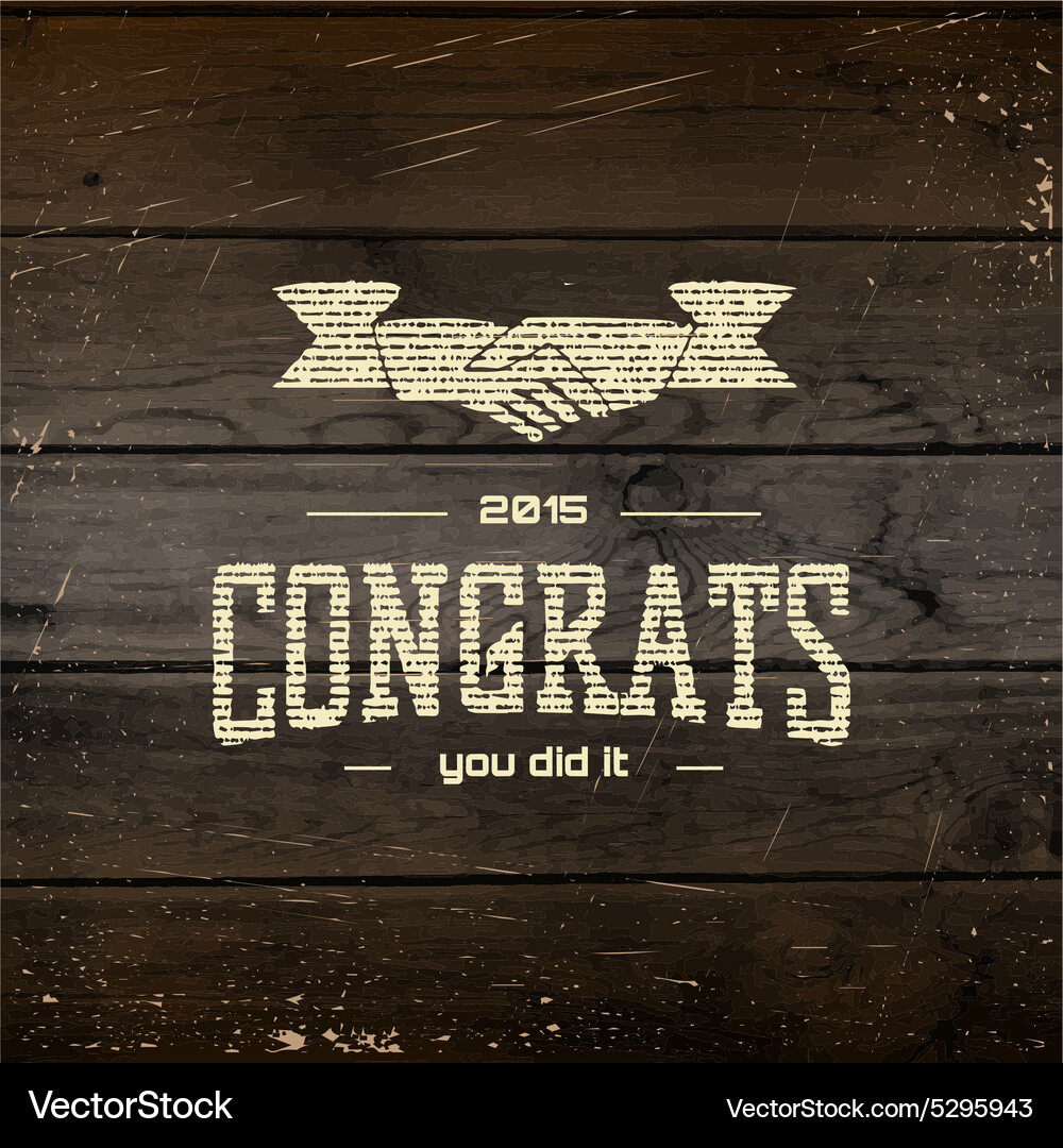 Congratulation badges cards and labels for any use