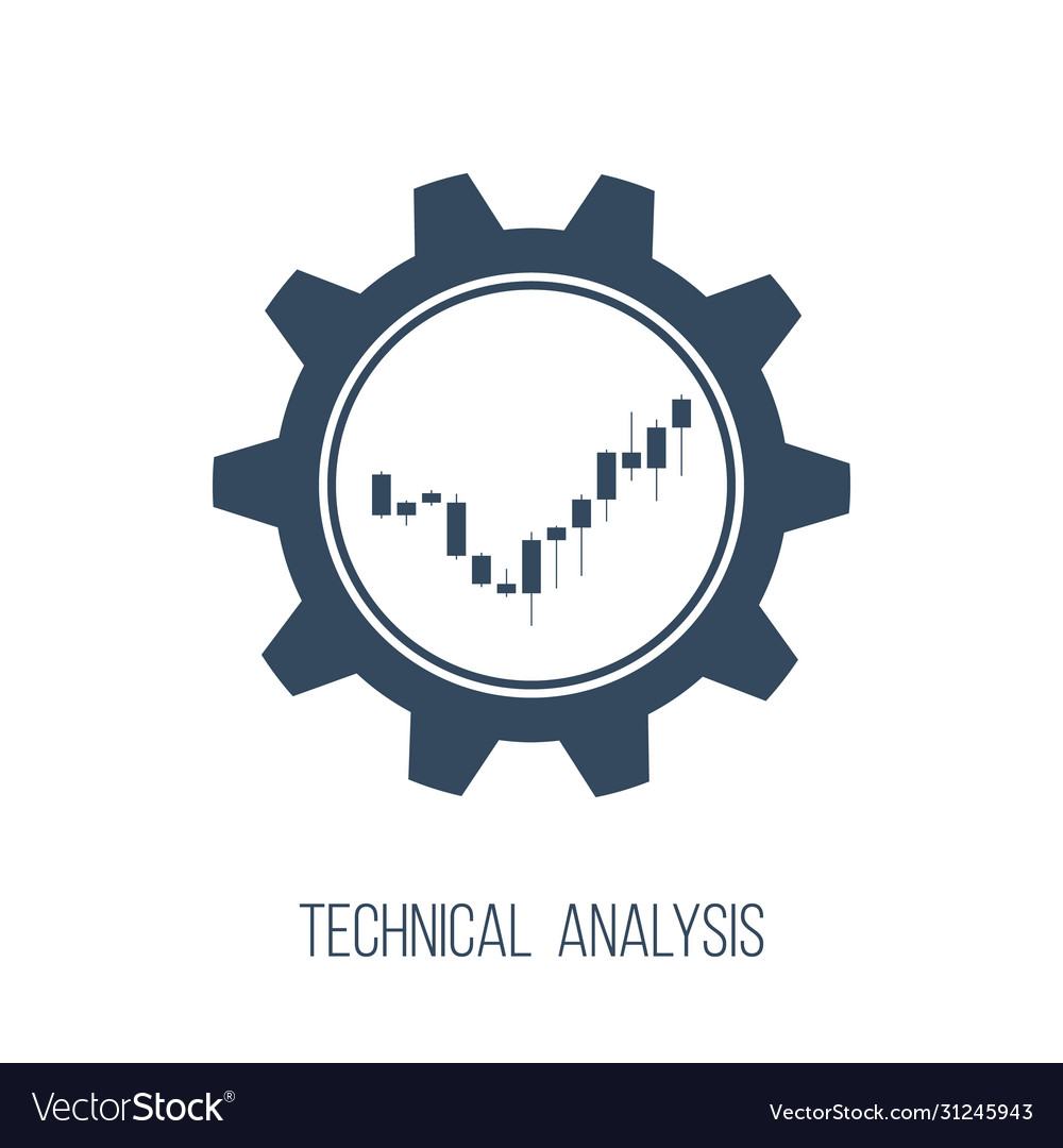 Technical analysis flat icon Royalty Free Vector Image Technical analysis flat icon Royalty Free Vector Image