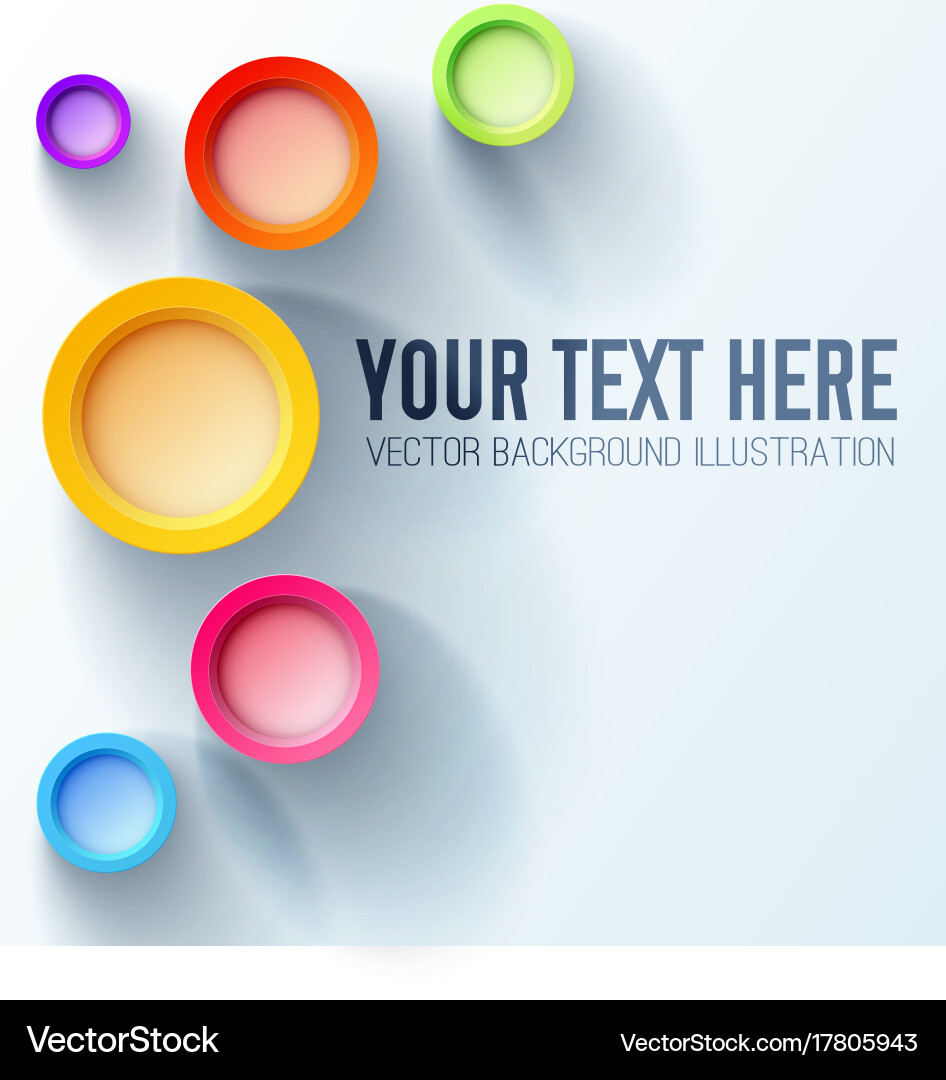 White background template for your text Royalty Free Vector