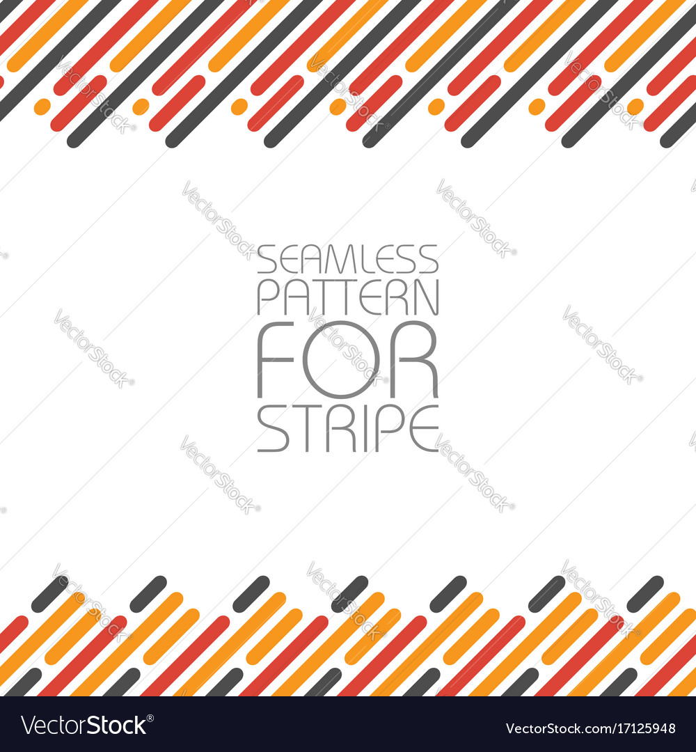 Horizontally seamless pattern with parallel lines Vector Image