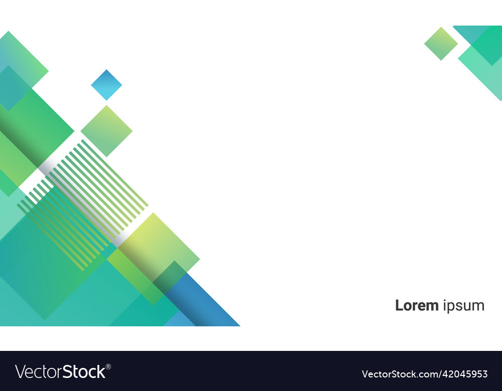 Abstract gradient rectangle background Royalty Free Vector