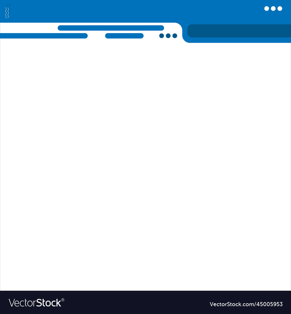 Corporate header shape Royalty Free Vector Image