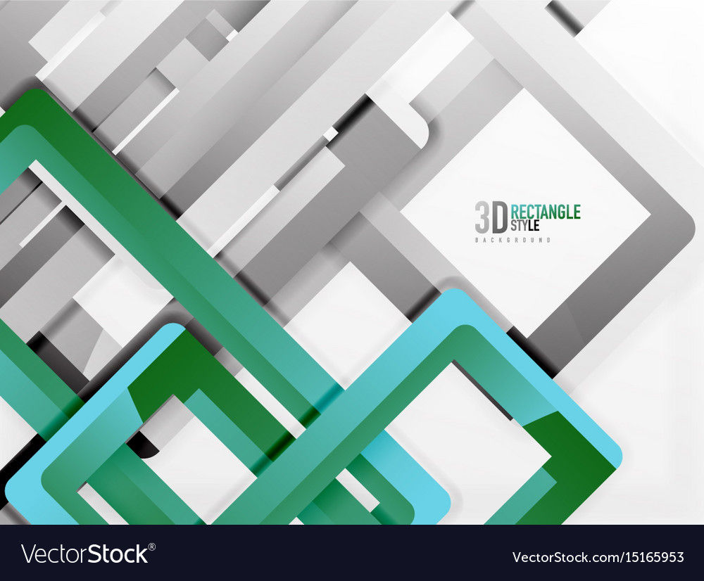 Rectangle tube elements background Royalty Free Vector Image