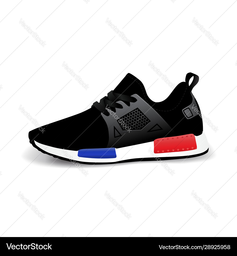 Realistic sport running shoe for training Vector Image
