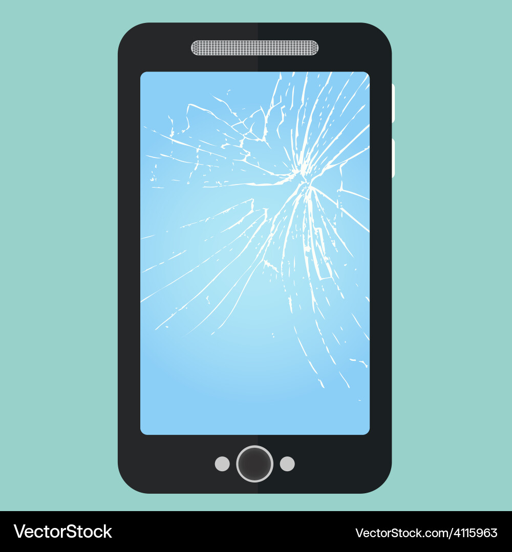 Broken Royalty Free Vector Image - VectorStock