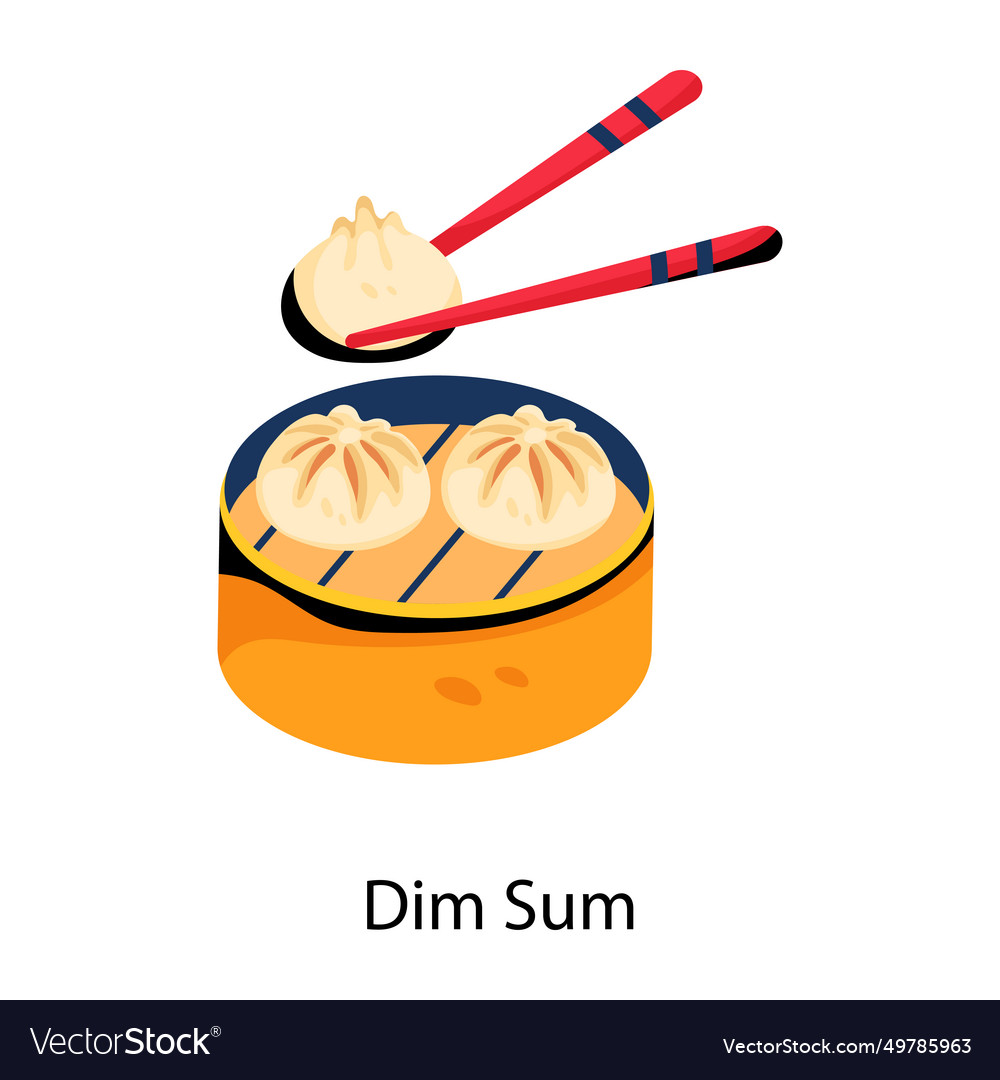 Dim sum Royalty Free Vector Image - VectorStock Dim sum Royalty Free Vector Image - VectorStock