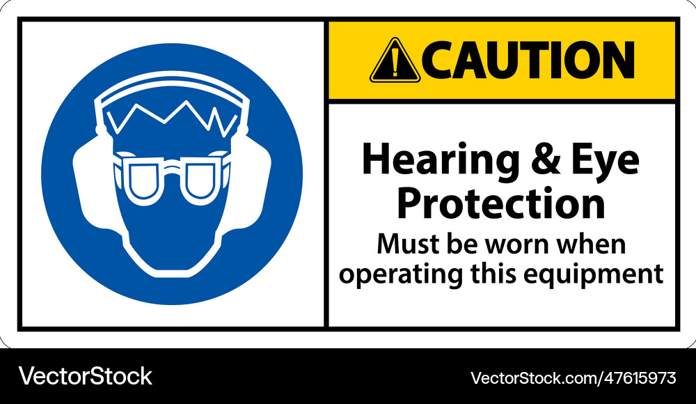 Eye Protection Sign