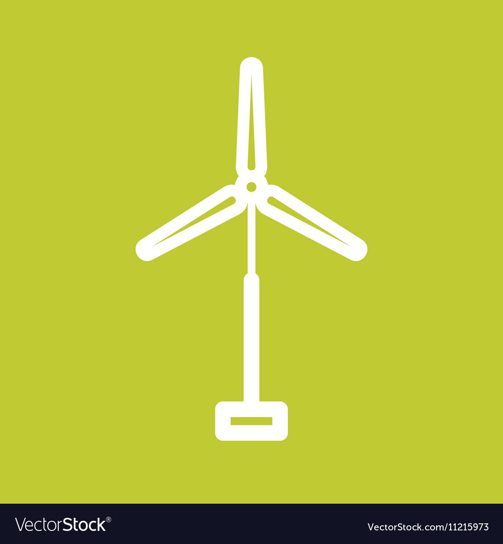 Windmill Royalty Free Vector Image - VectorStock