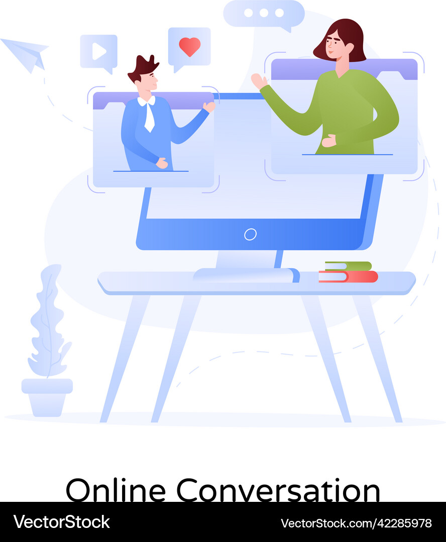 Customer representative Royalty Free Vector Image