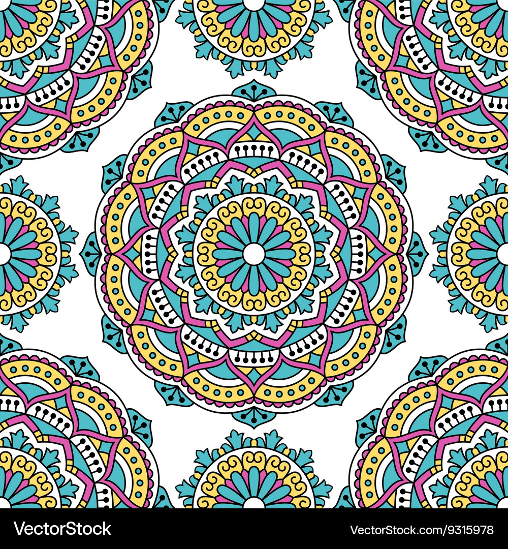 Seamless oriental pattern Royalty Free Vector Image