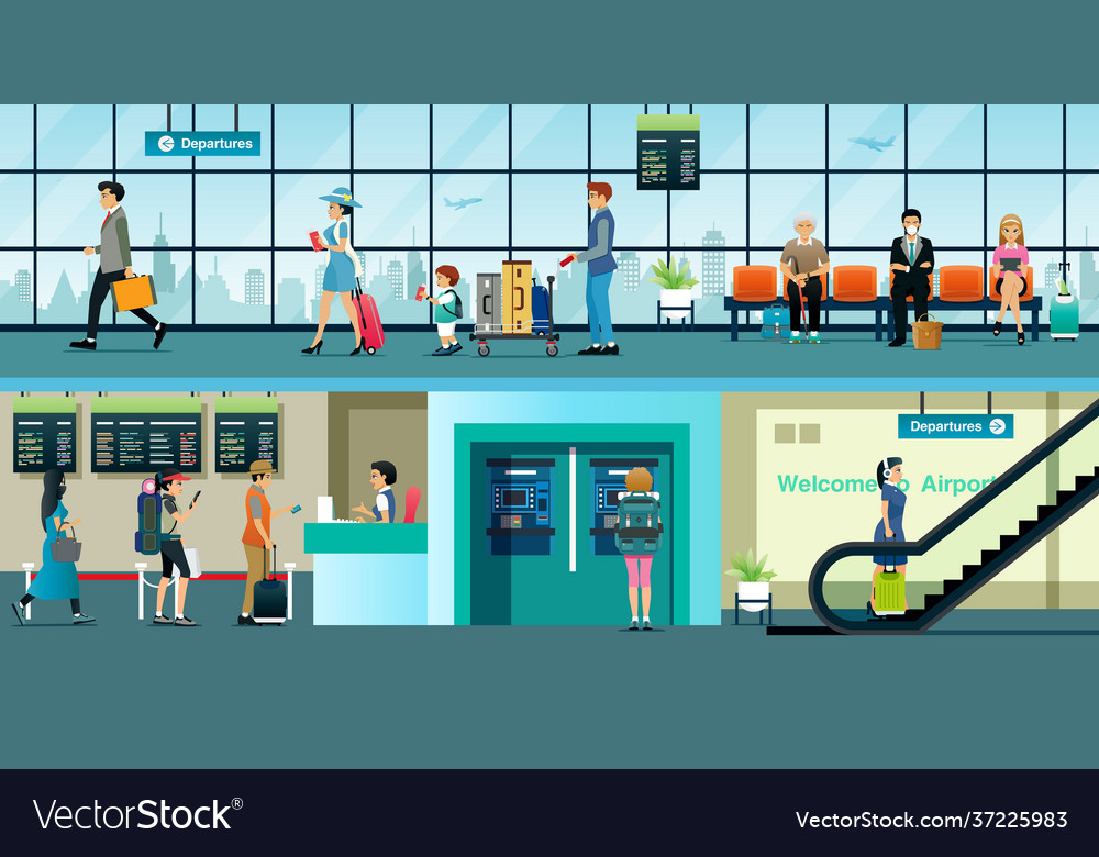 Airport Royalty Free Vector Image - VectorStock