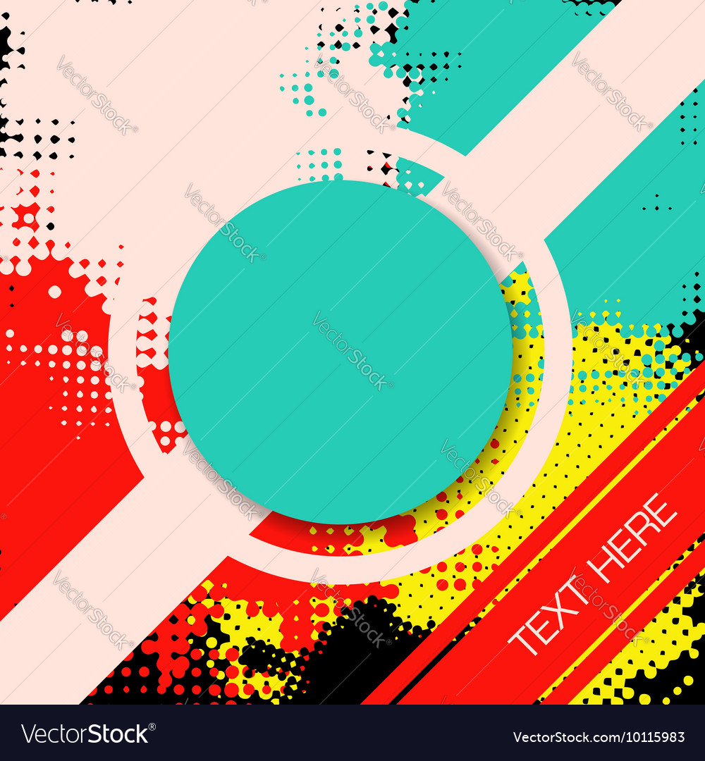 Poster design Royalty Free Vector Image - VectorStock