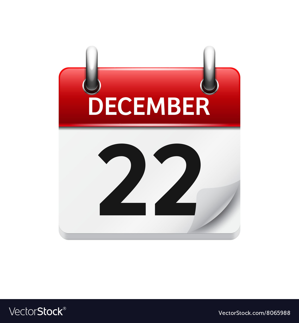 Dec 22 Calendar Rina Veriee