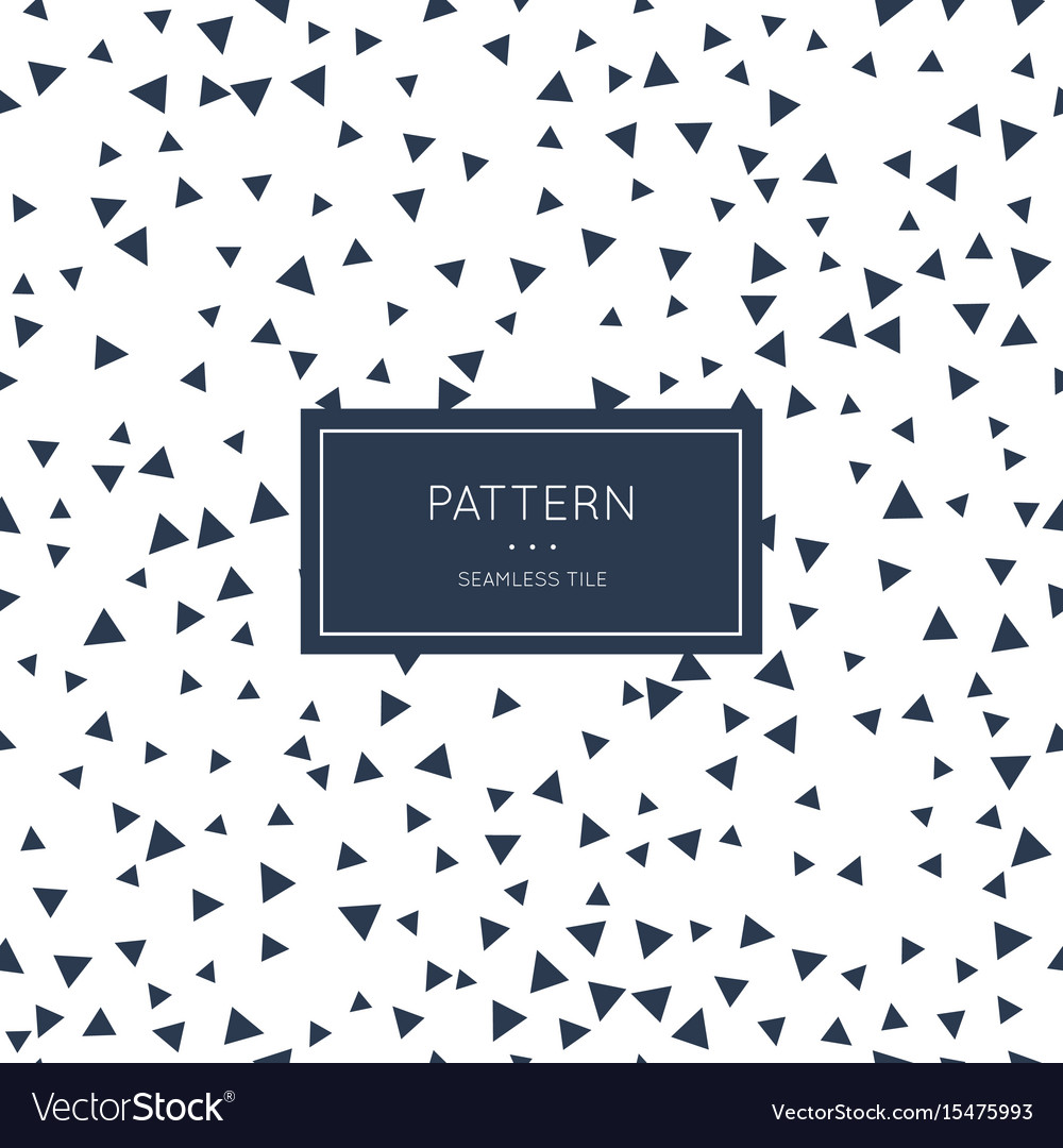 Geometric triangle pattern Royalty Free Vector Image