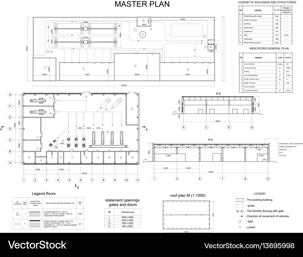 Drawing of vehicle fleet format Royalty Free Vector Image