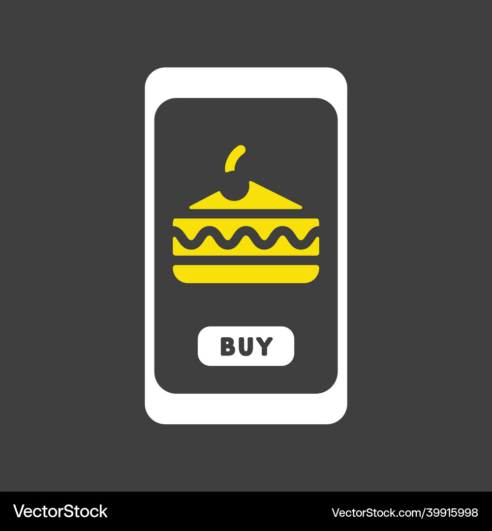 Fast food delivery service flat icon Royalty Free Vector