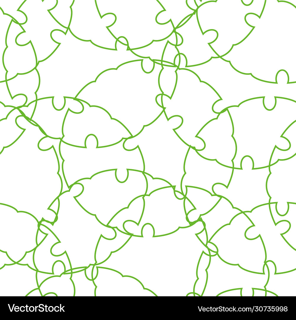 Seamless japanese pattern representing snow Vector Image