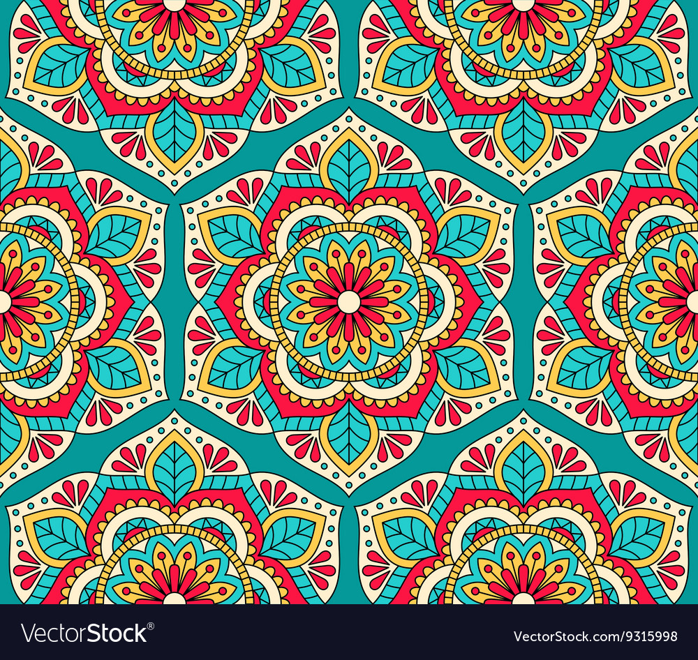 Seamless oriental pattern Royalty Free Vector Image