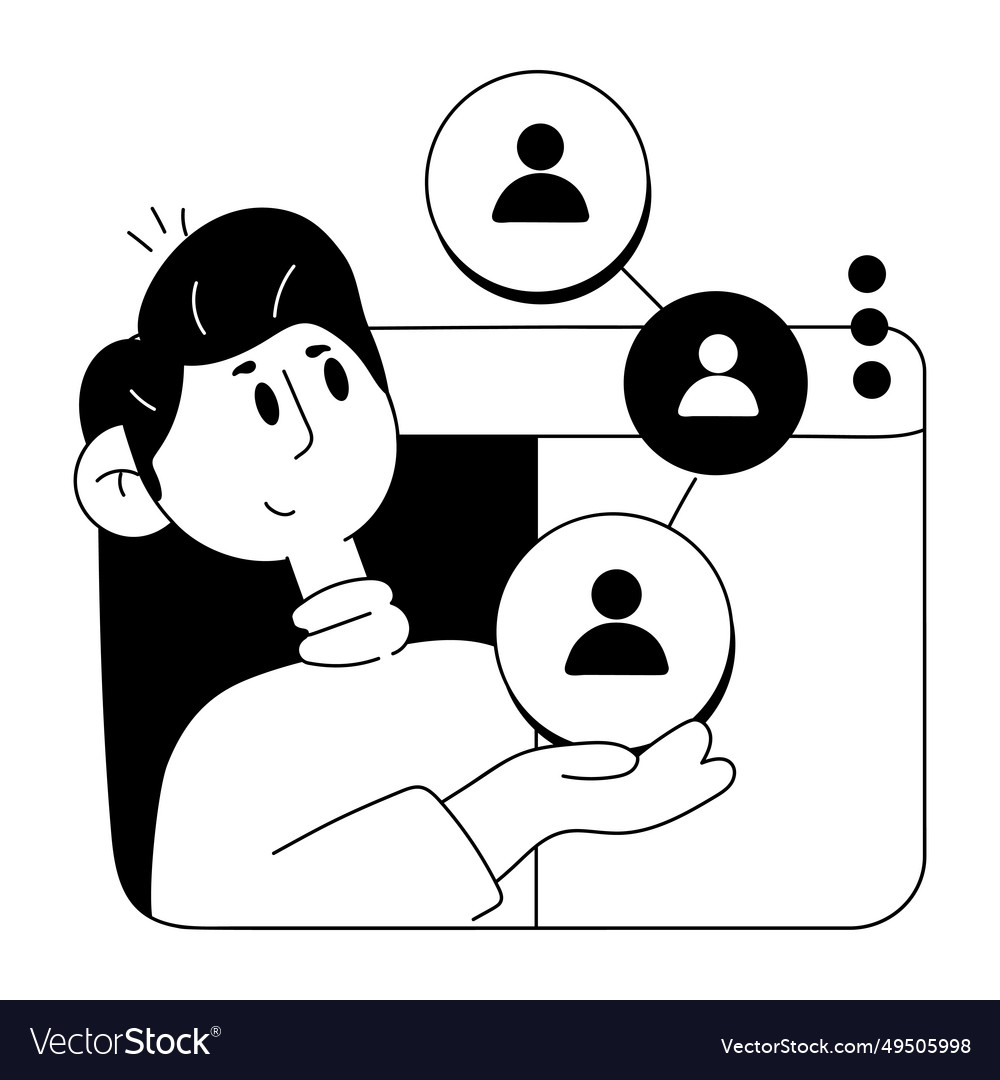 Web networking Royalty Free Vector Image - VectorStock