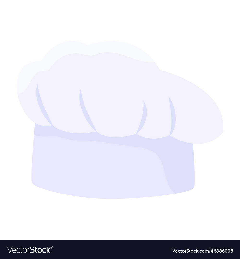 Cook cap Royalty Free Vector Image - VectorStock